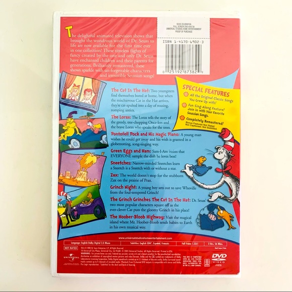 Universal | Media | Dr Seuss Celebration Dvd The Franchise Collection ...